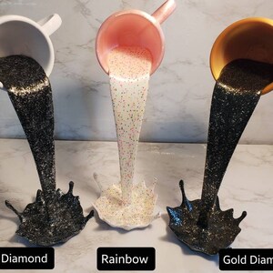 Floating Cup With Spill and Splash - Etsy