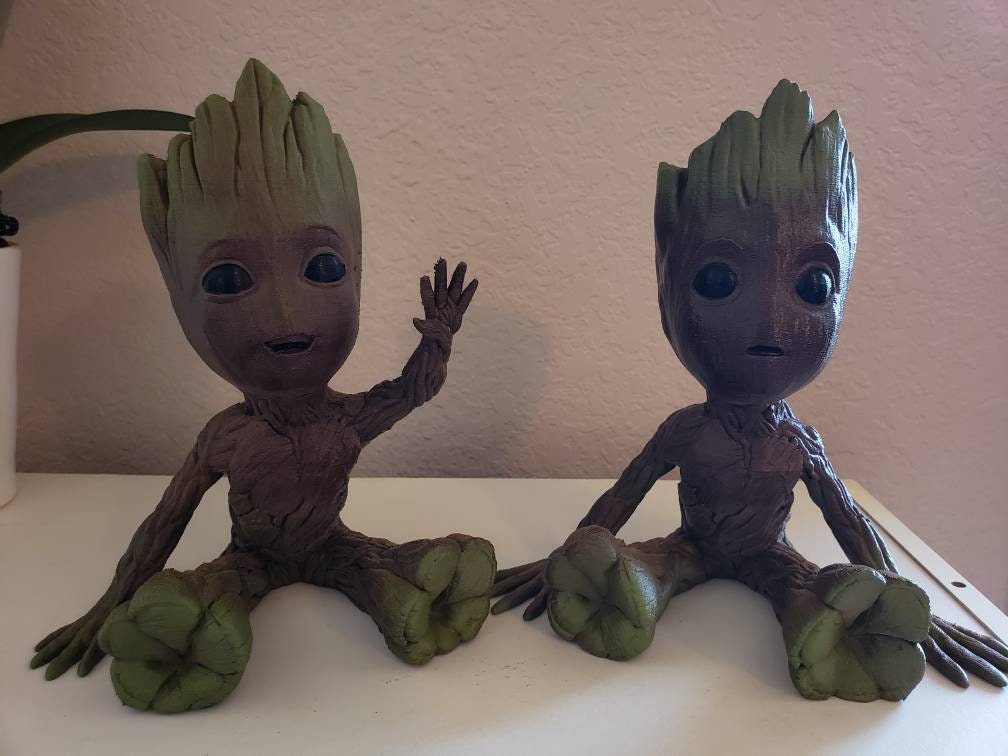 Figurines & Knick Knacks Art & Collectibles Collectibles I am Groot 3D ...