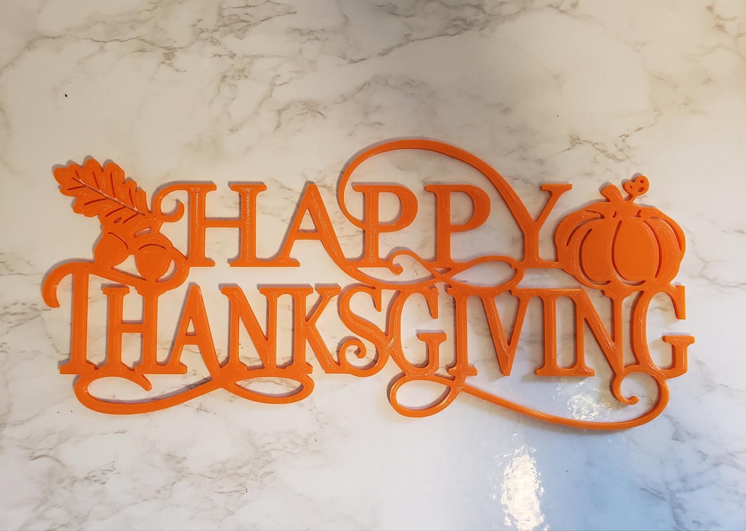 Happy Thanksgiving Sign - Etsy