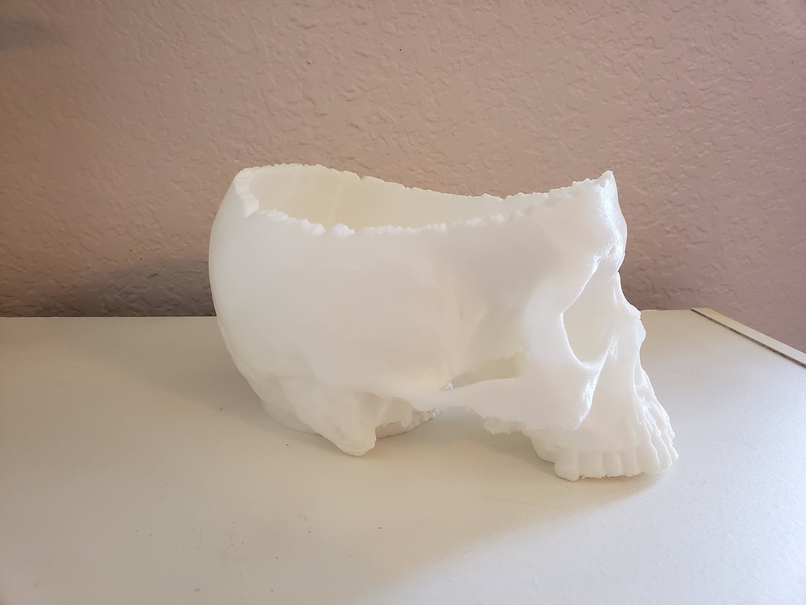 Skull candy bowl | Etsy