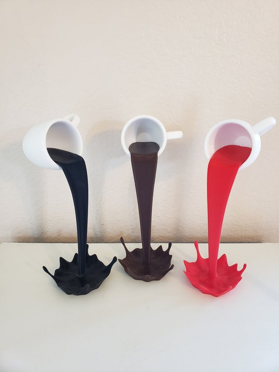 Floating Cup With Spill and Splash - Etsy