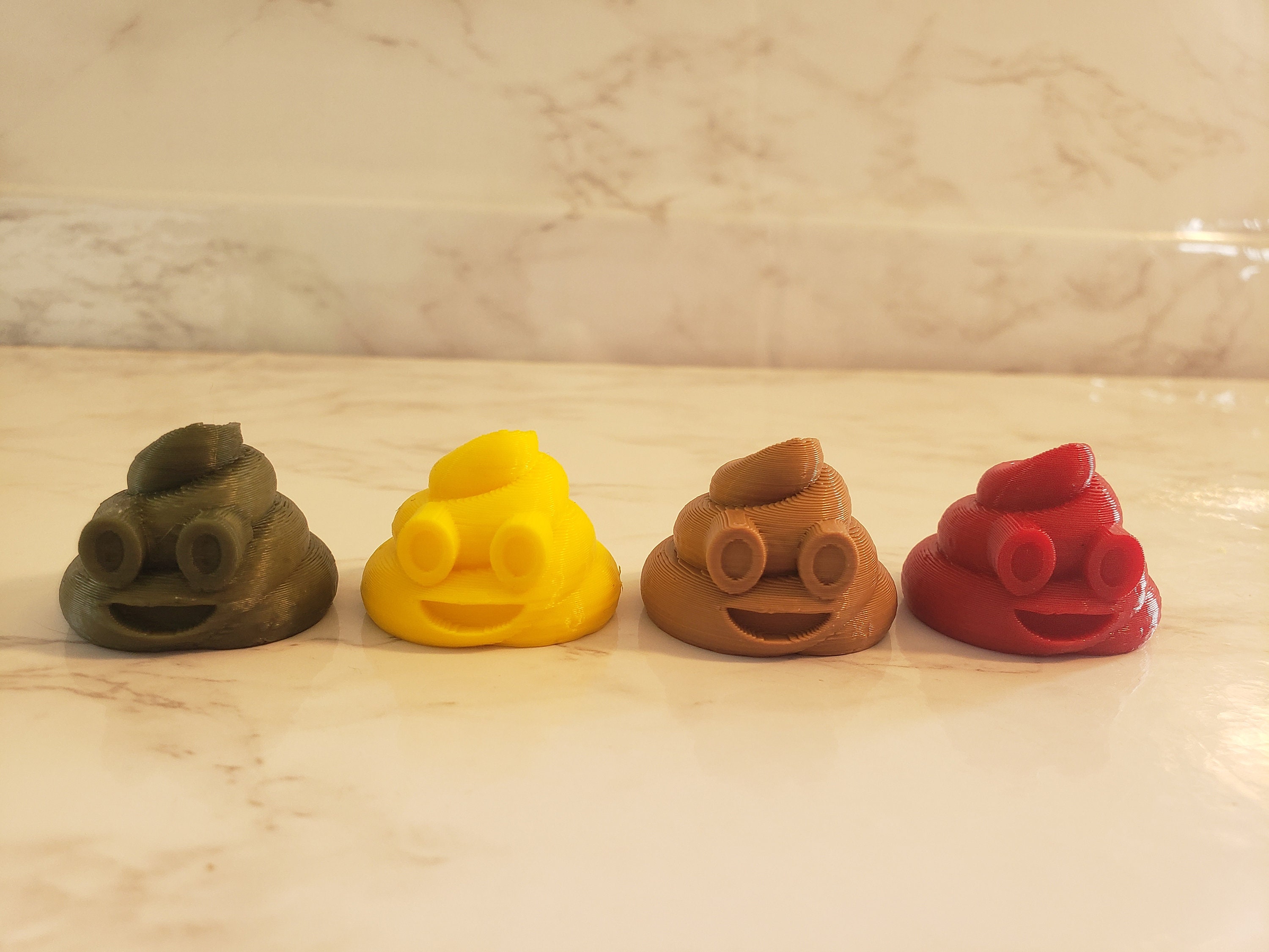 Bundled Poop Emoji Straw Toppers Small - Etsy