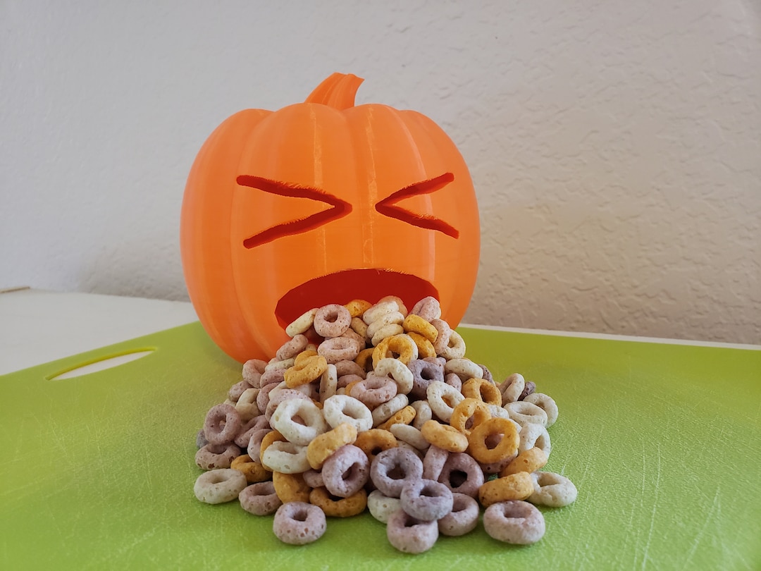 Vomiting Jack-o'-lantern FOOD SAFE - Etsy
