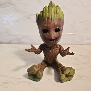 Baby Groot Pen Holder - Etsy