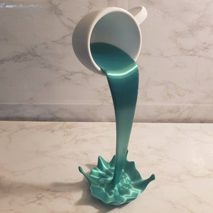 Floating Cup With Spill and Splash - Etsy