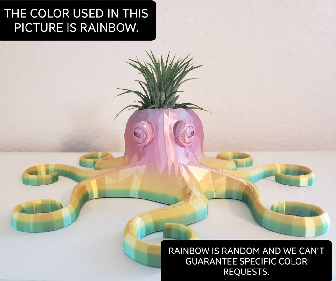 Octopus Planter Large - Etsy