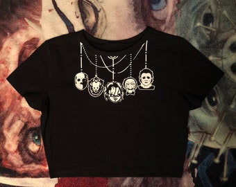 Horror Crop Top | Etsy