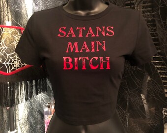 Devil Crop Top - Etsy
