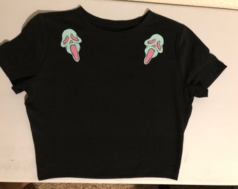 Scream Crop Top | Etsy