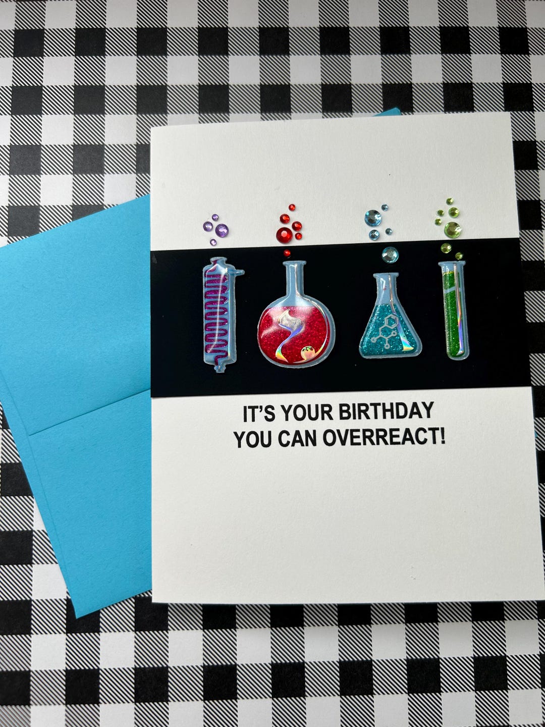 Funny Birthday Card, Chemistry Card, Chemistry Teacher Birthday Card ...