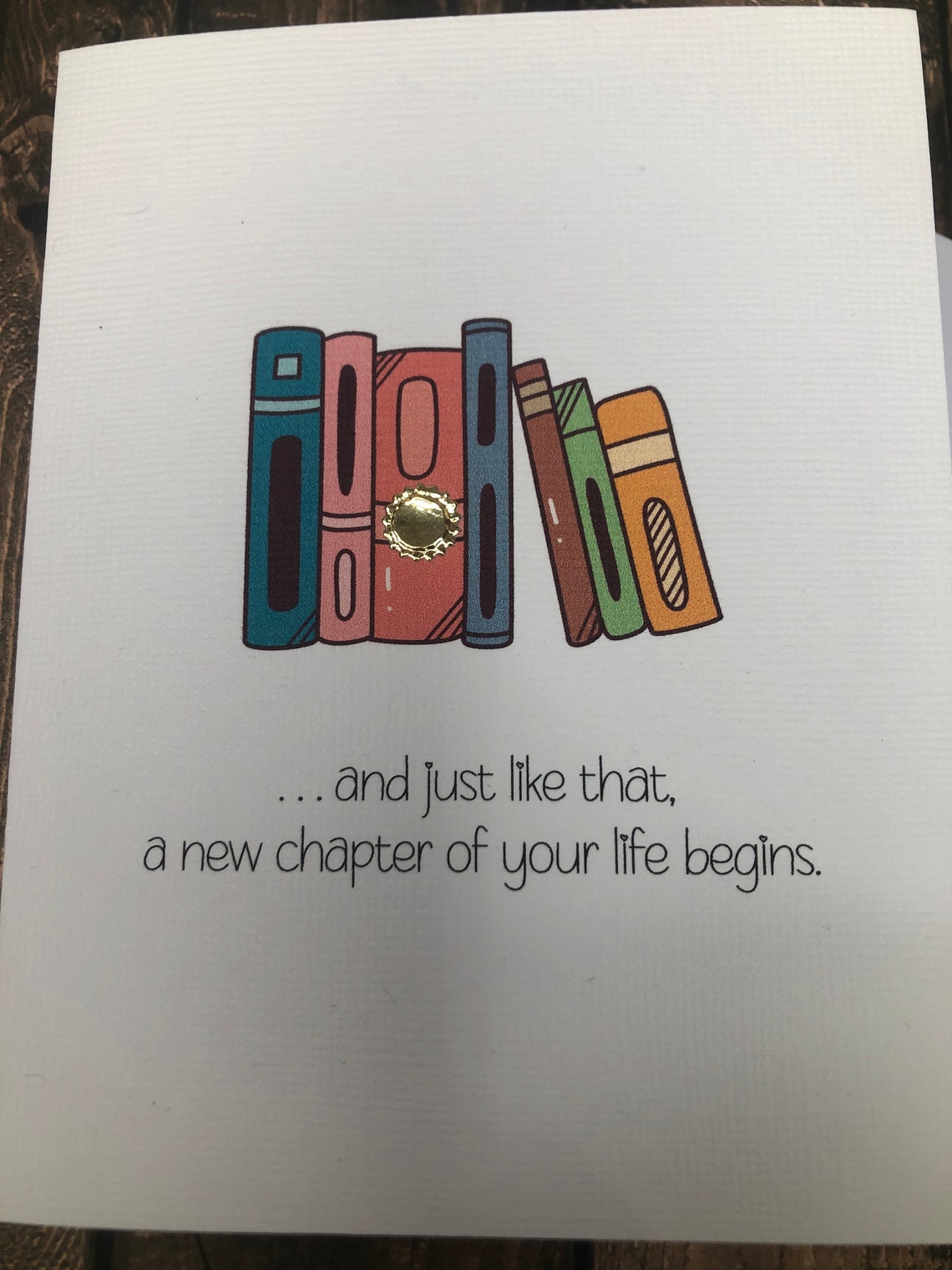 Handmade Retirement Greeting Card New Chapter Retirement New - Etsy