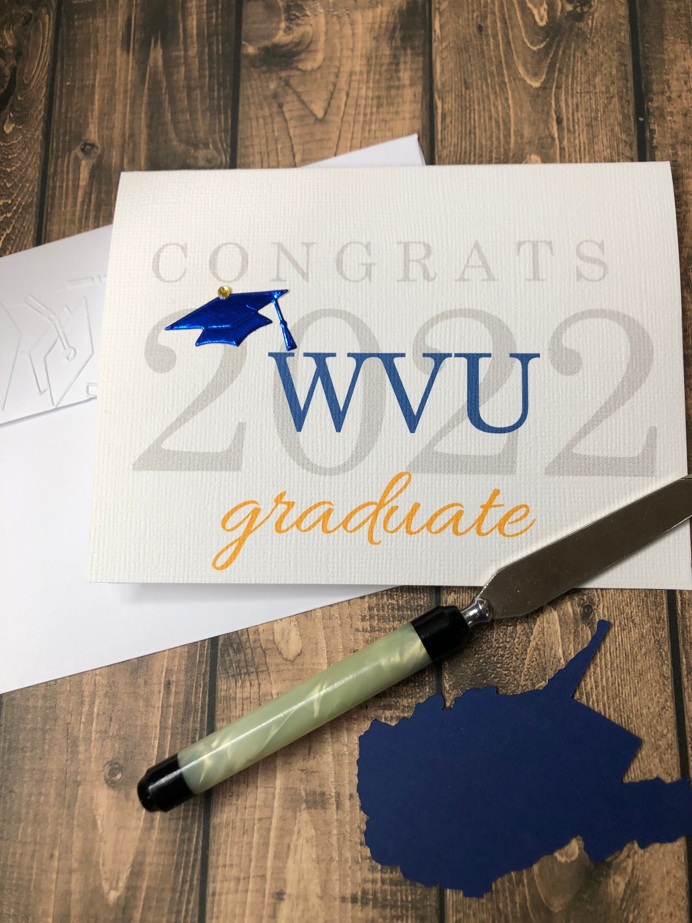 West Virginia University Graduation Card 2022 Graduation - Etsy