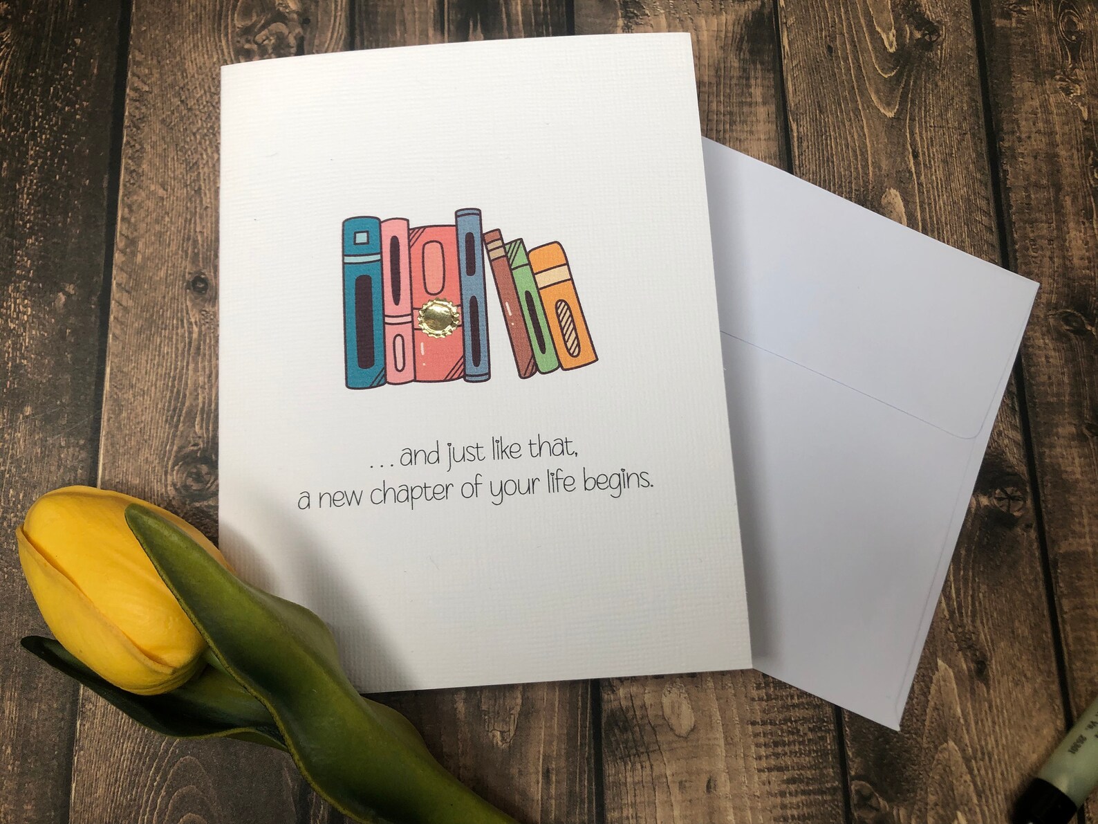 Handmade Retirement Greeting Card New Chapter Retirement New - Etsy