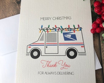 Rural Mail Carrier Christmas - Etsy