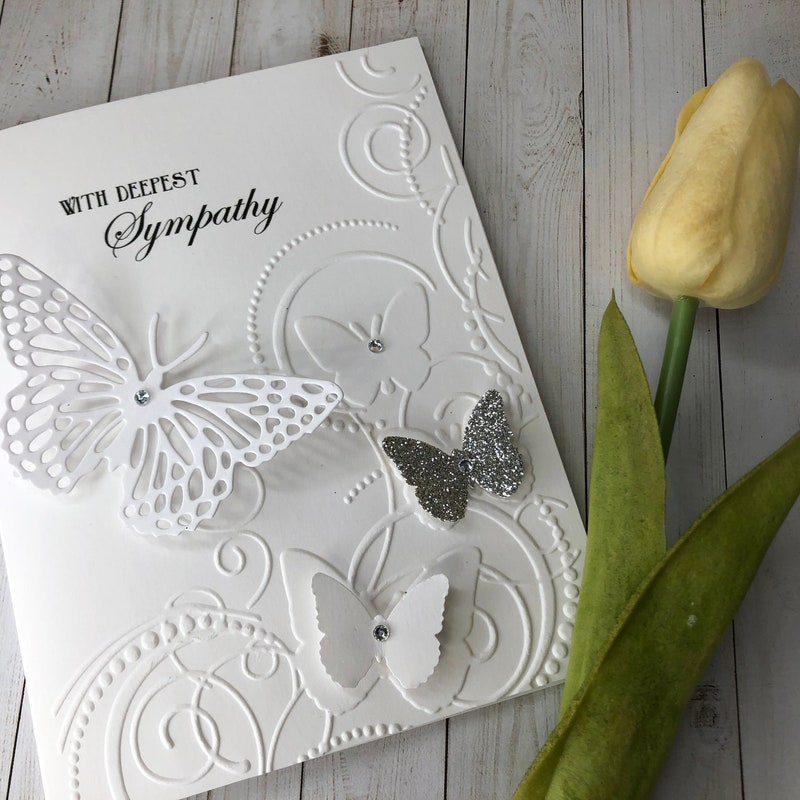 Handmade Sympathy Cards - Etsy
