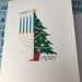 Handmade Hanukkah Card/christmas Card, Hanukkah/christmas Greeting Card ...