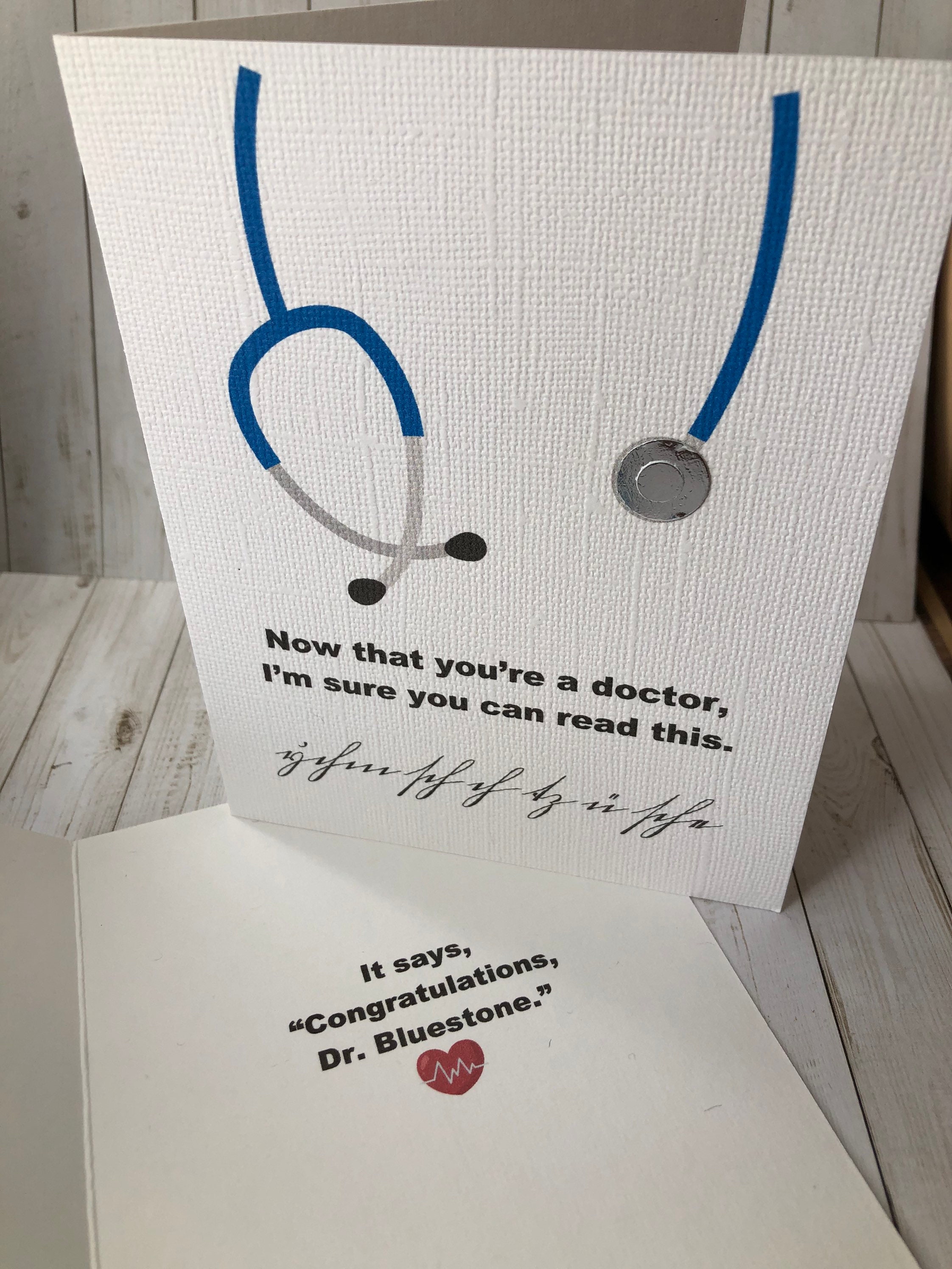 Doctor Who Graduation Card