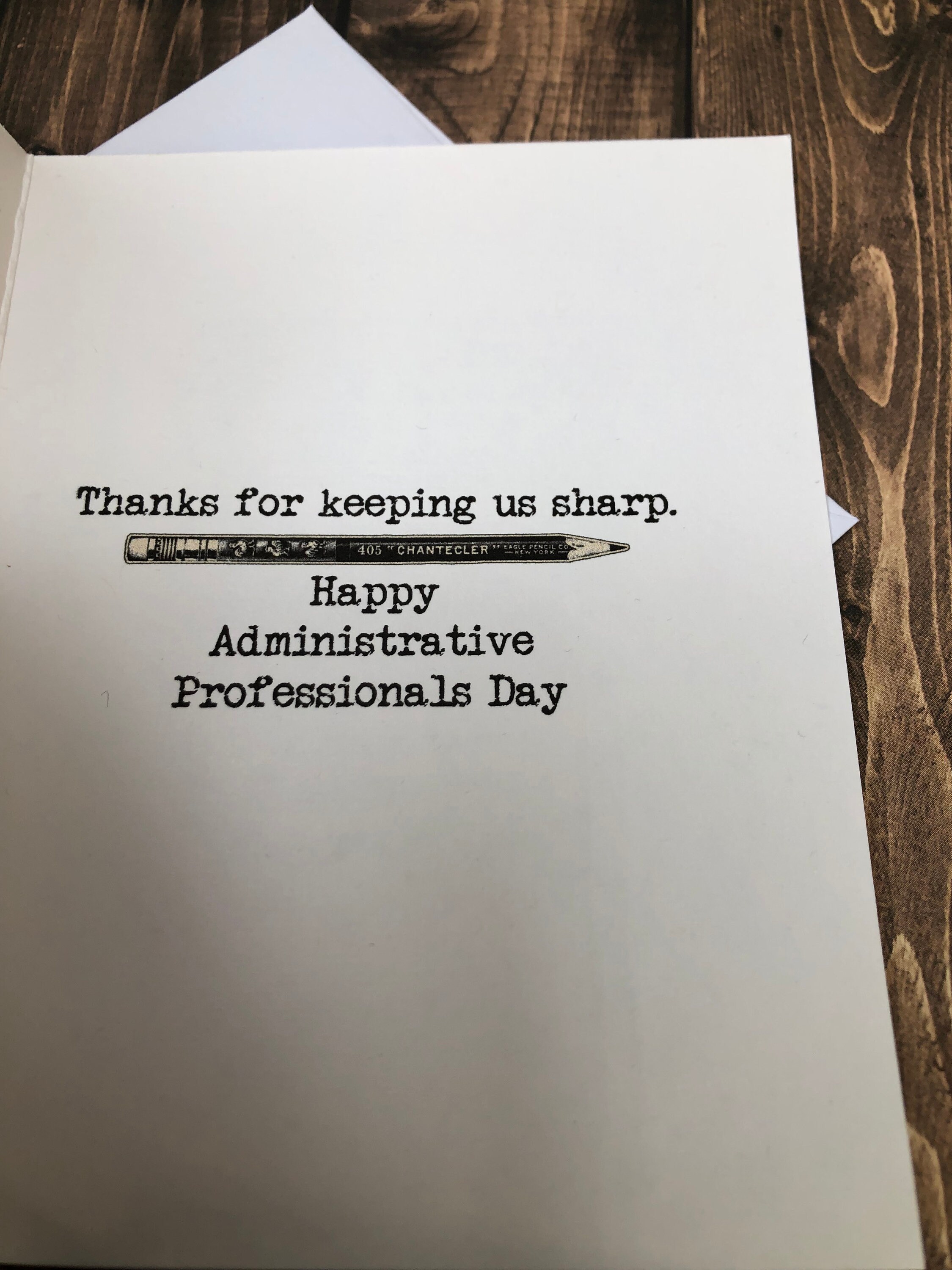 Administrative Professional's Day Card Administrative | Etsy