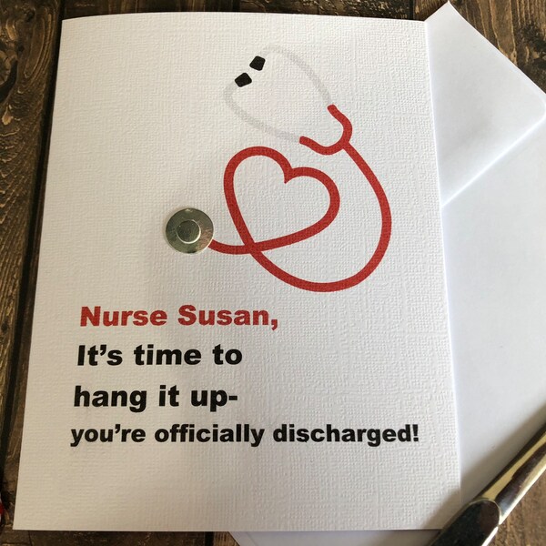 Nurse Retirement - Etsy