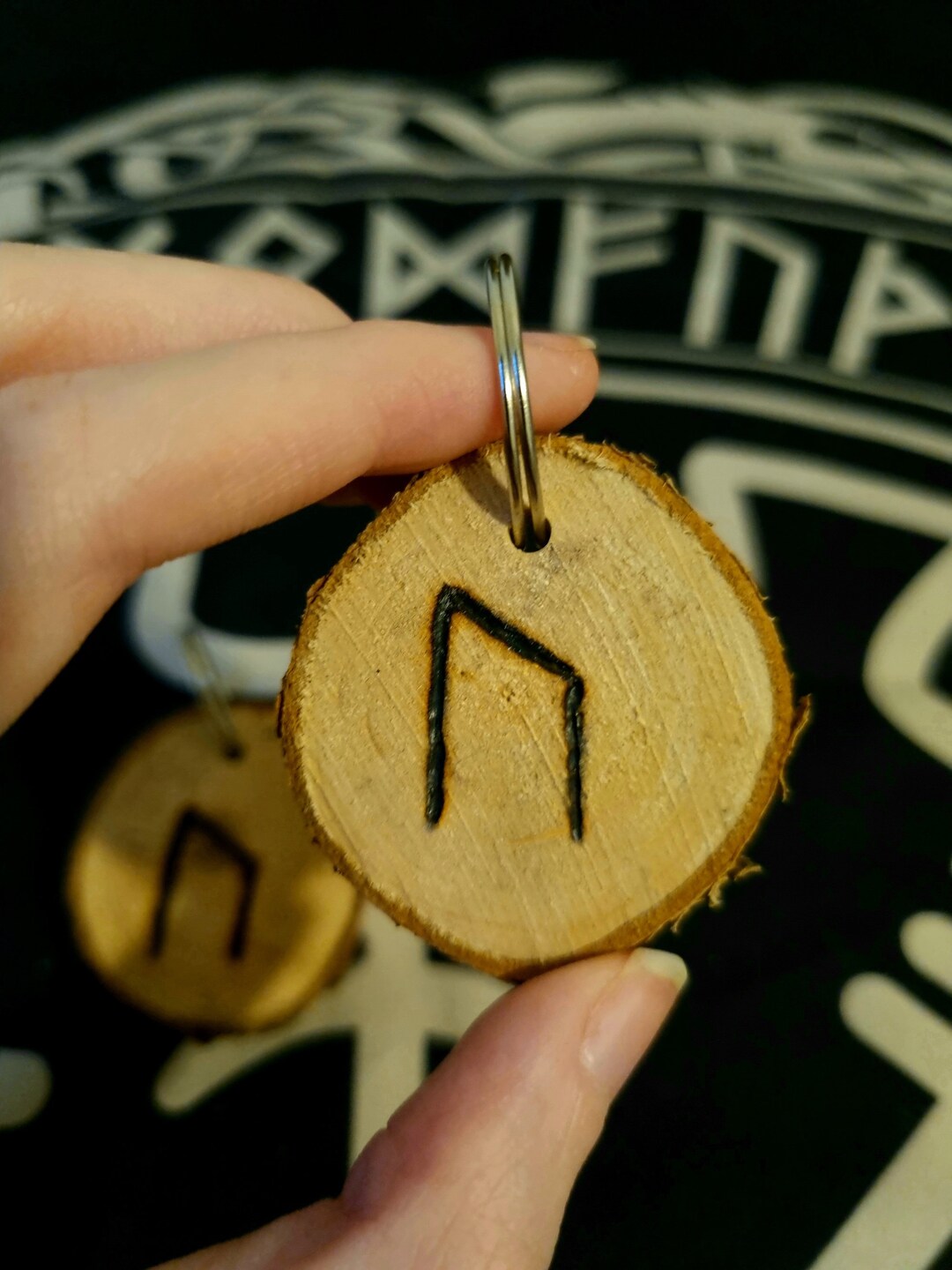 Uruz Rune Keychain Symbol of Strength and Untamed Potential - Etsy
