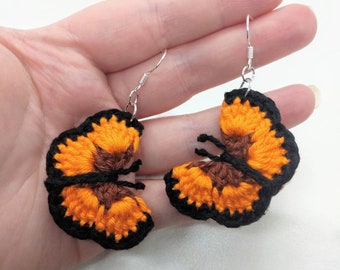 Large Crochet Butterfly Pattern - Etsy