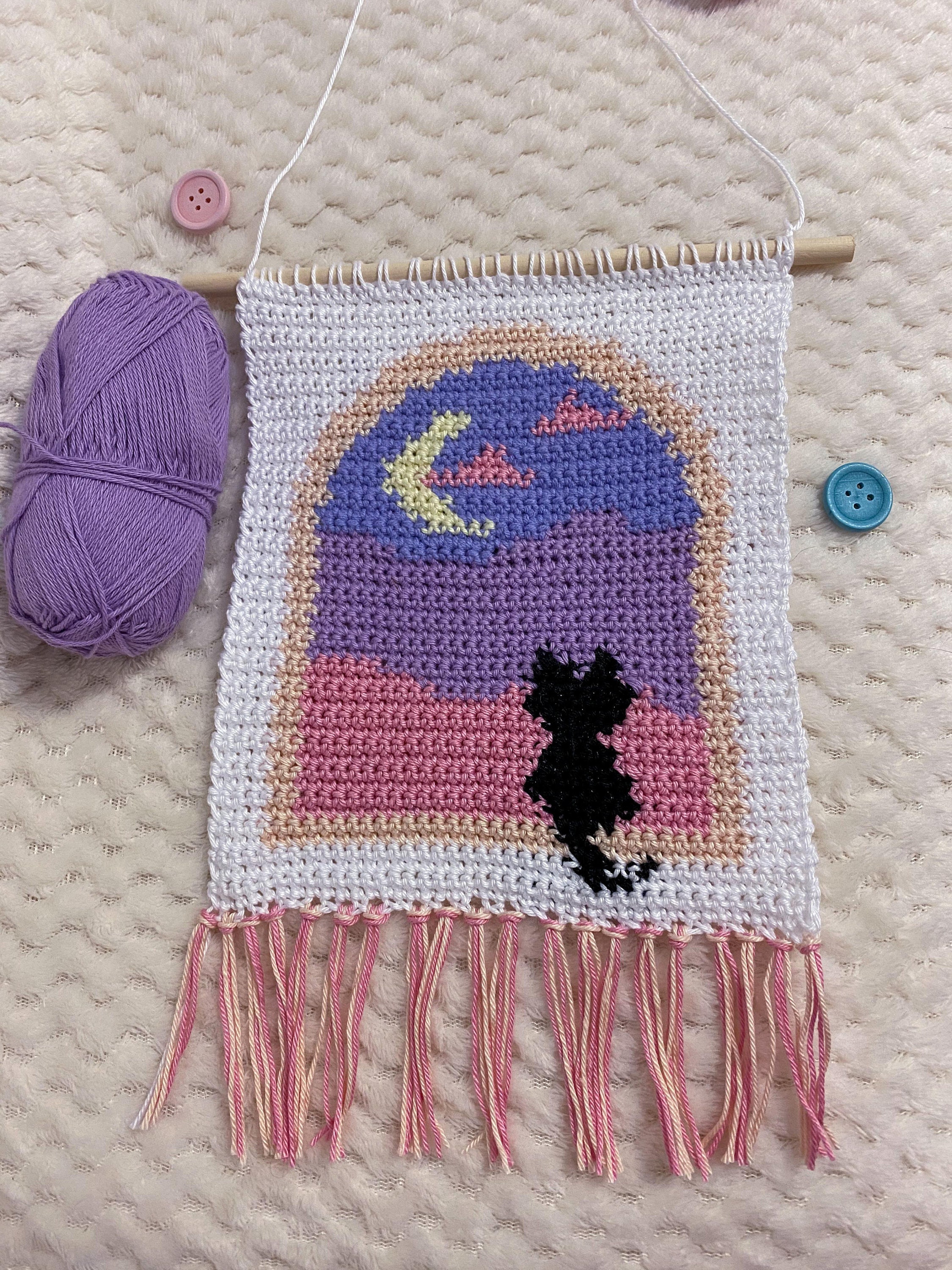 Dreamy Evening Crochet Tapestry Pattern - Etsy