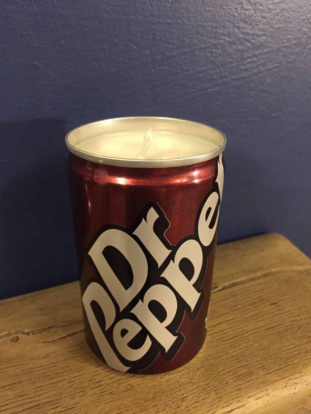 Dr Pepper Scented Can Candle Vegan Natural Soy Wax Candle Handmade ...