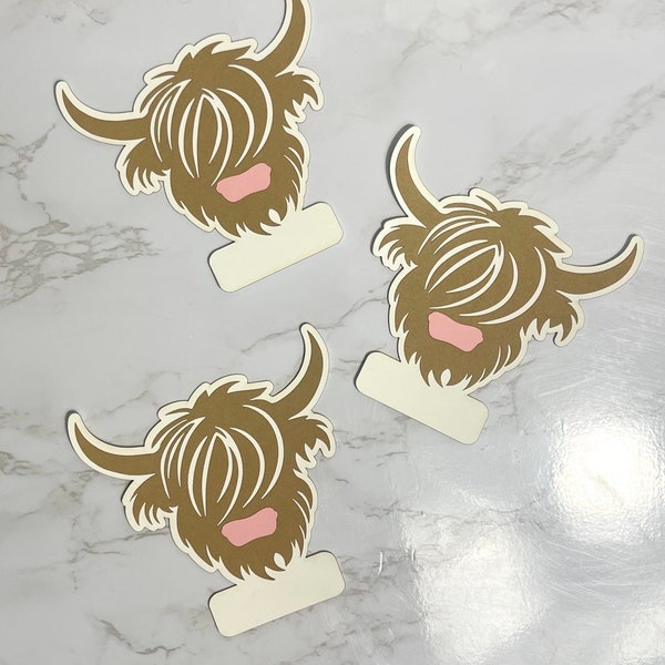 Highland Cow Classroom Decor - Etsy