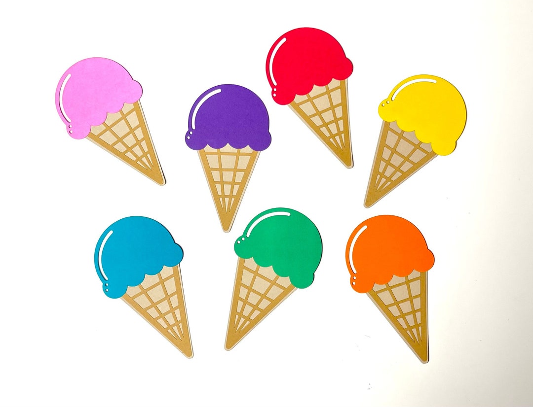 Ice Cream Door Tag or Teacher Classroom Bulletin Board Supplies | Ready ...