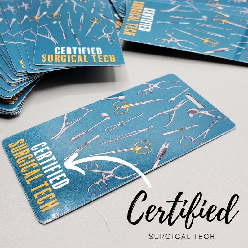 Surgical Tech Badge Buddy - Etsy