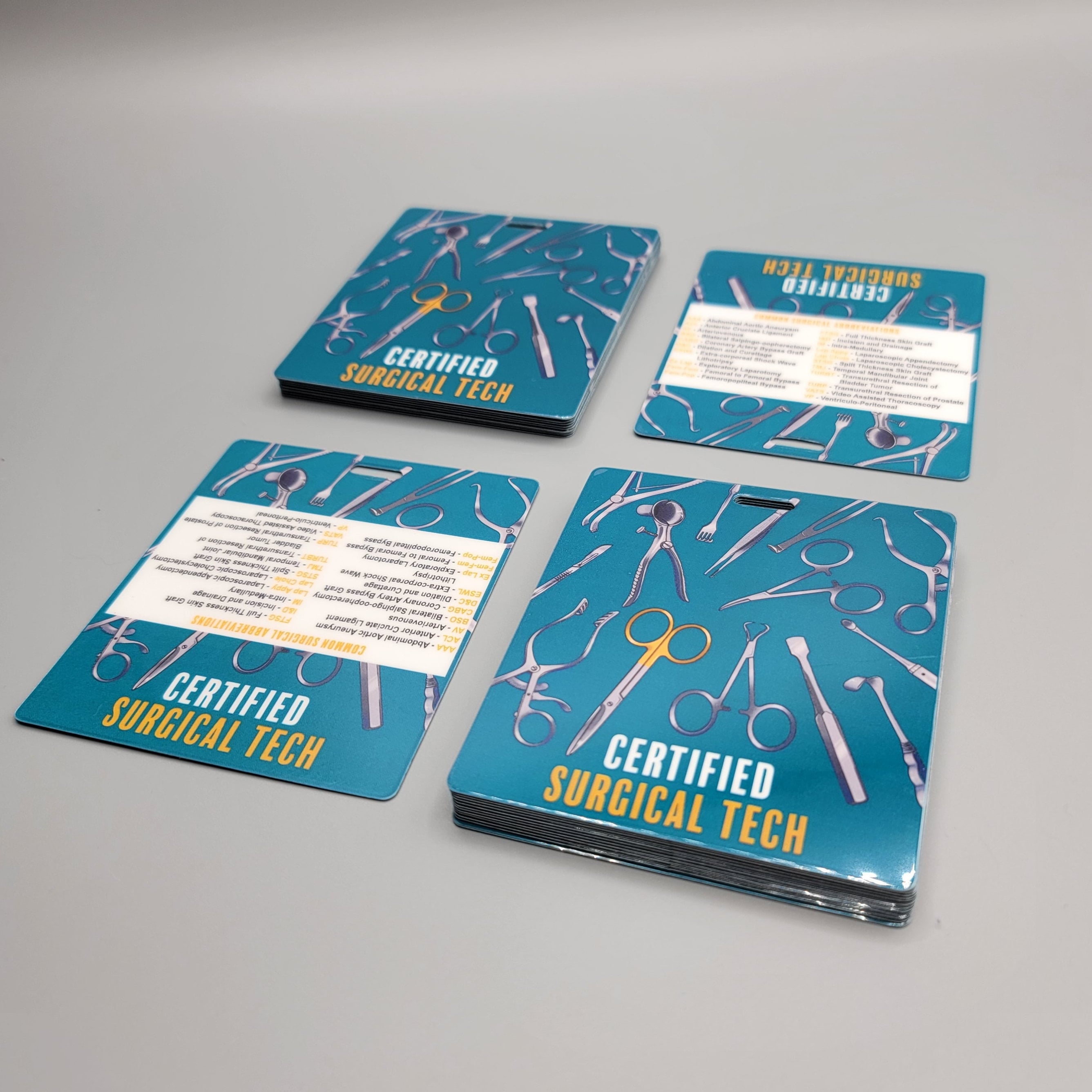 Certified Surgical Tech ID Badge OR Tech Badge Surgical - Etsy