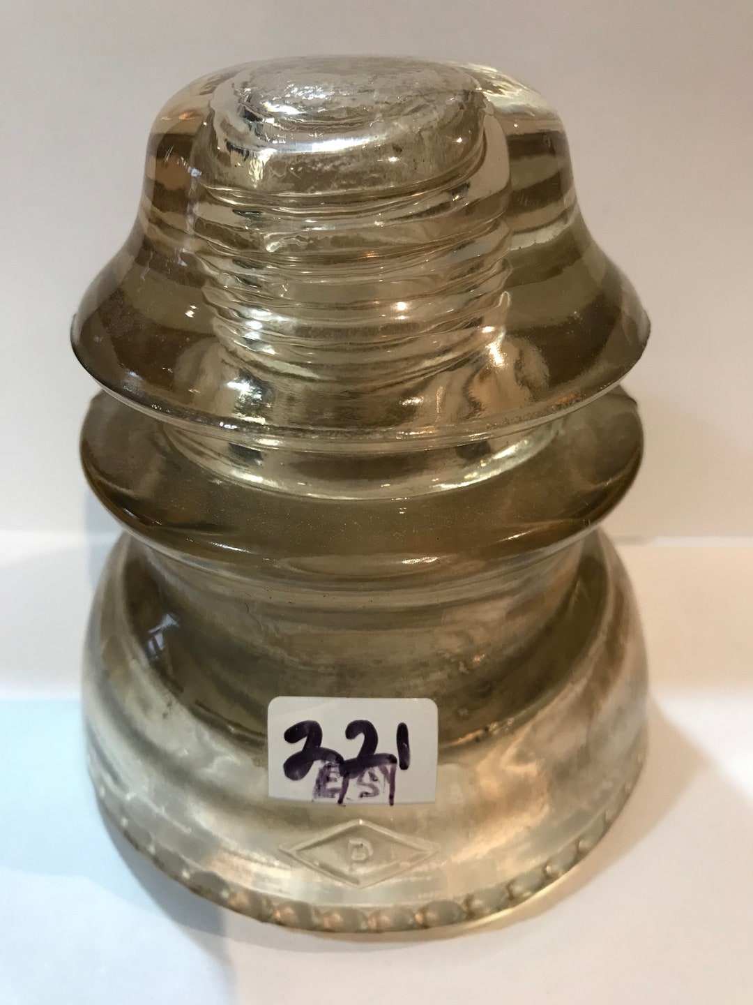 CD 154 p Within a Diamond Rdp's Glass Insulator. - Etsy