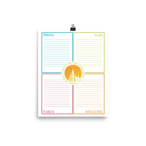 Primary Personal Development Worksheet Etsy