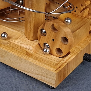 GRAVITY GEARS - Marble Machine - CHERRY /kinetic Art by Steven Frank ...