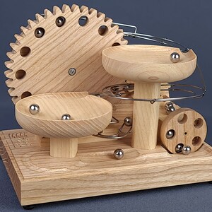 GRAVITY GEARS - Marble Machine - ASH /kinetic Art by Steven Frank/ - Etsy