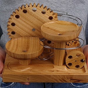 GRAVITY GEARS - Marble Machine - CHERRY /kinetic Art by Steven Frank ...