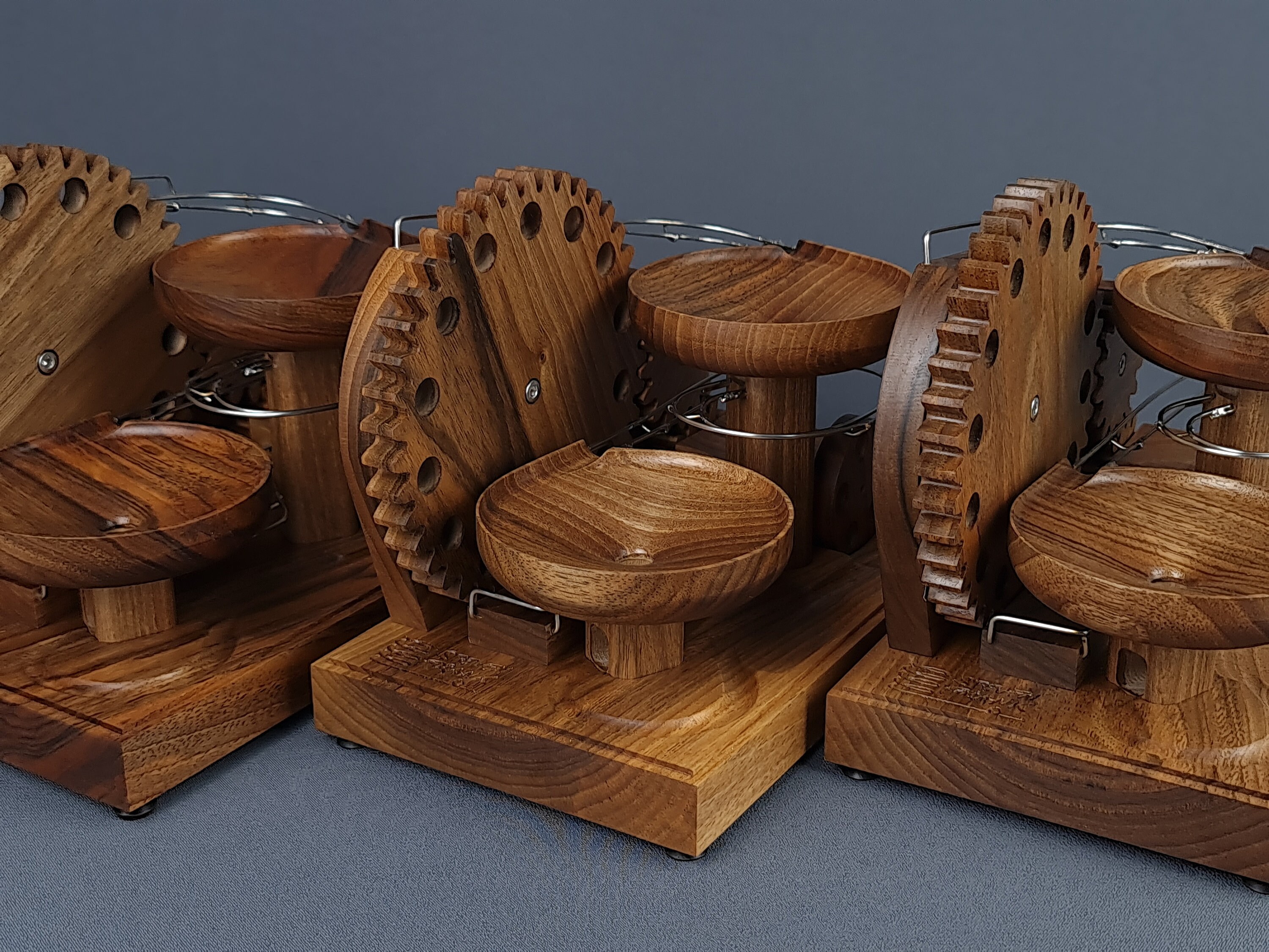 GRAVITY GEARS - Marble Machine - WALNUT /kinetic Art by Steven Frank ...