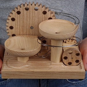 GRAVITY GEARS - Marble Machine - ASH /kinetic Art by Steven Frank/ - Etsy