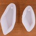 Rhombus Section Silicon Mold Cabochon, DIY Silicon Mold, Pendant Resin ...