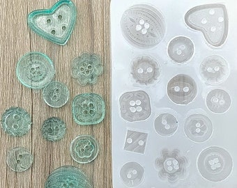Silicon Button Mold - Etsy