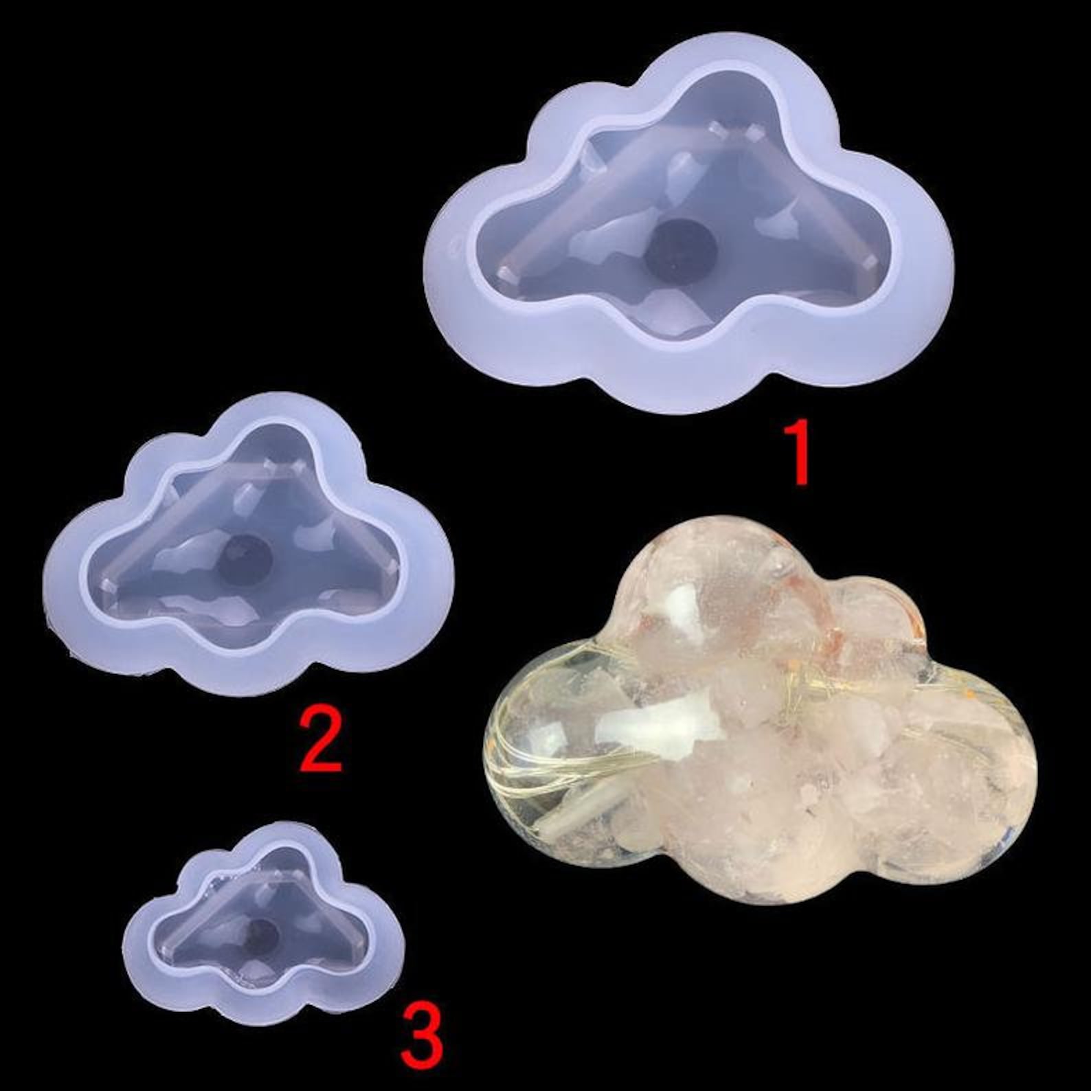 Clouds Silicone Moldcloud Resin Moldsky Cake Making Cloud - Etsy