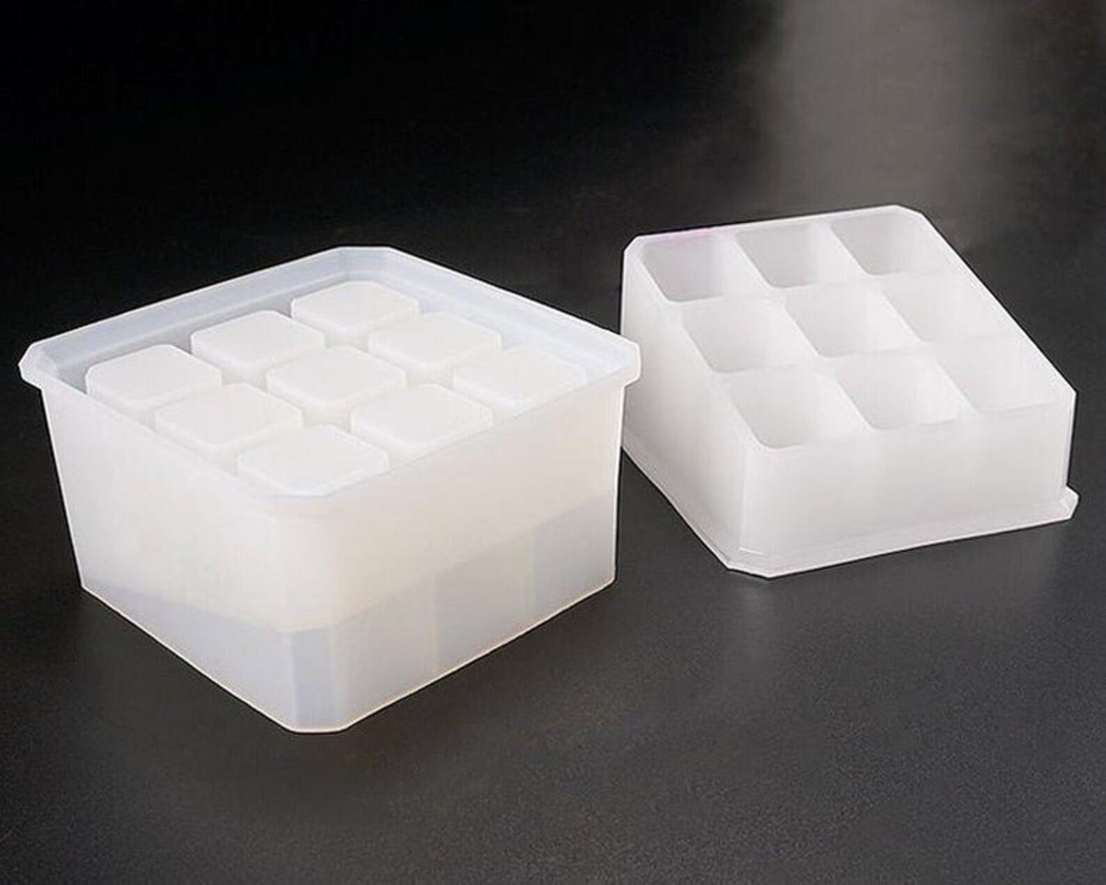 Handmade Checkered Storage Box Silicone Mold Storage Box - Etsy
