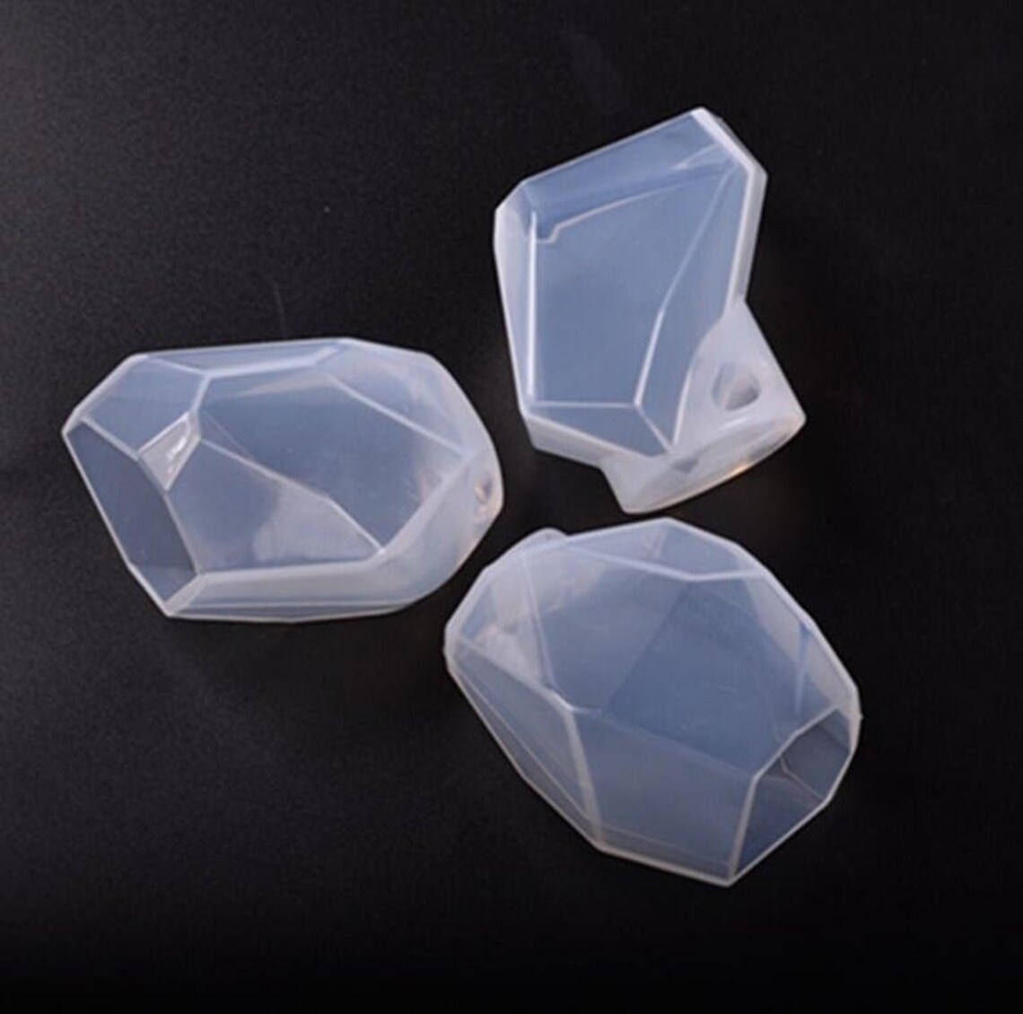 DIY Silicon Mold Faceted Stone Silicone MoldGem Stone Resin | Etsy