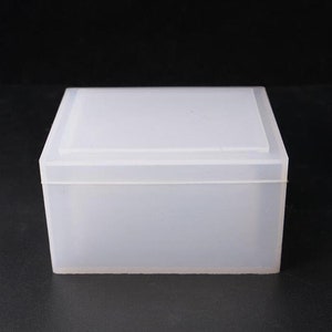 Resin Tissue Box Silicone Mold, Rectangle Tissue Case Mold, DIY Epoxy ...