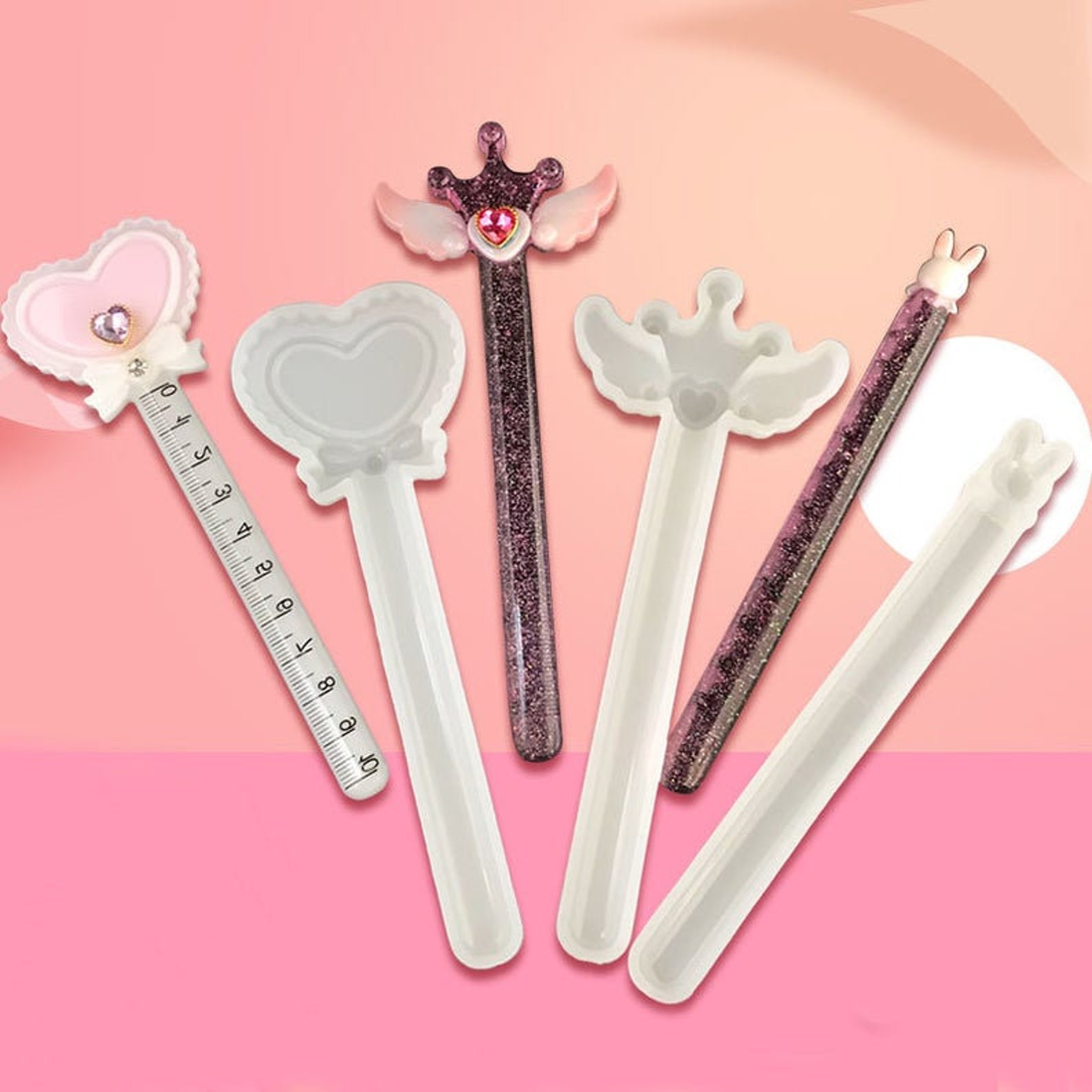 Ruler Resin Mold Silicon Resin Mold - Etsy