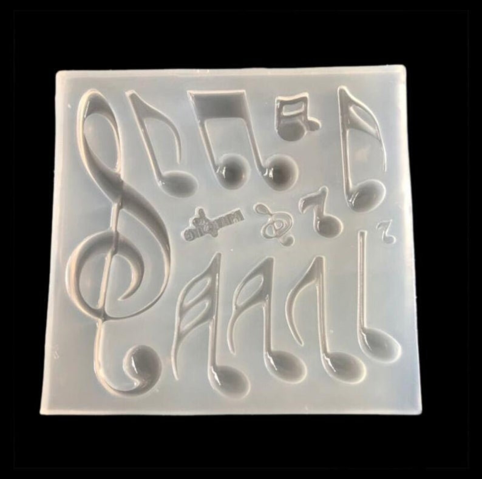 Music Resin Mold Handmade Music Note Resin Silicone Mould - Etsy