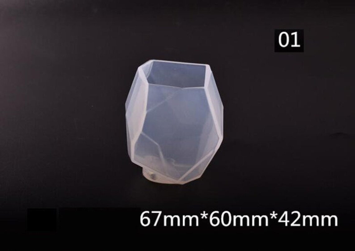 DIY Silicon Mold Faceted Stone Silicone MoldGem Stone Resin | Etsy