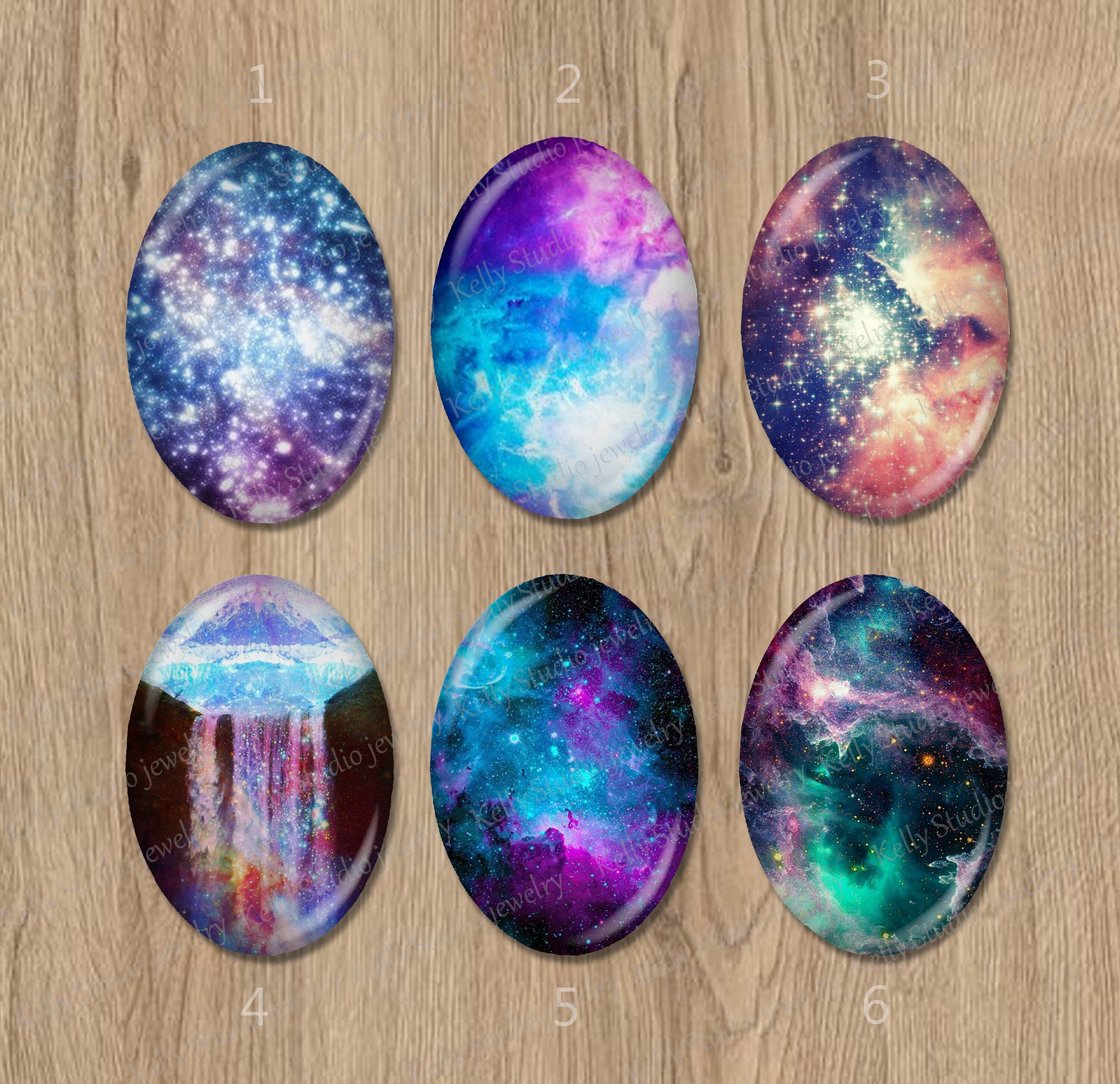 Handmade Photo Oval Glass Cabs Cabochons 10x14mm 13x18mm - Etsy