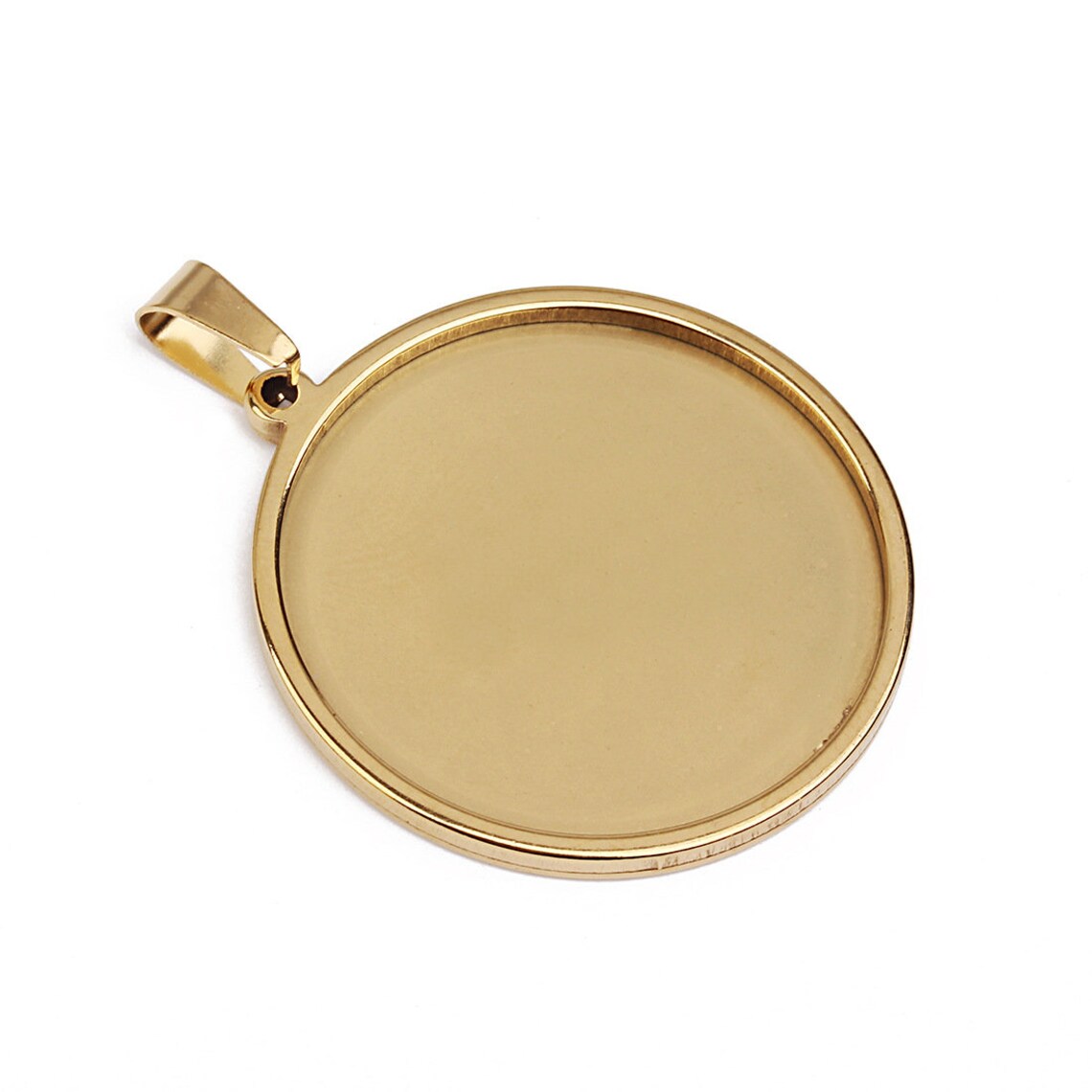 5pcs Stainless Steel 20/25/30mm Bezel Blanks Bezel Tray - Etsy