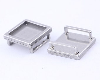 Square Bezel Setting - Etsy